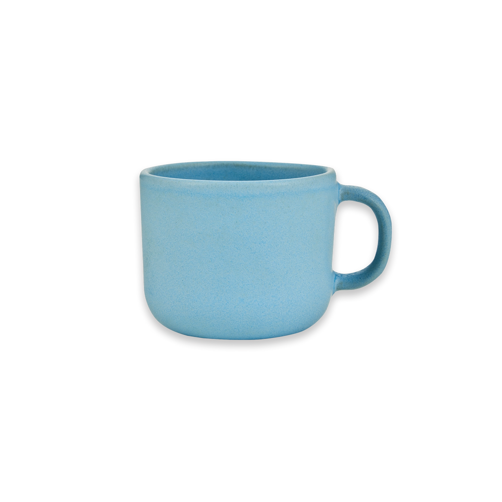 Stoneware Cup with Handle Light Blue | Cup | Shop now