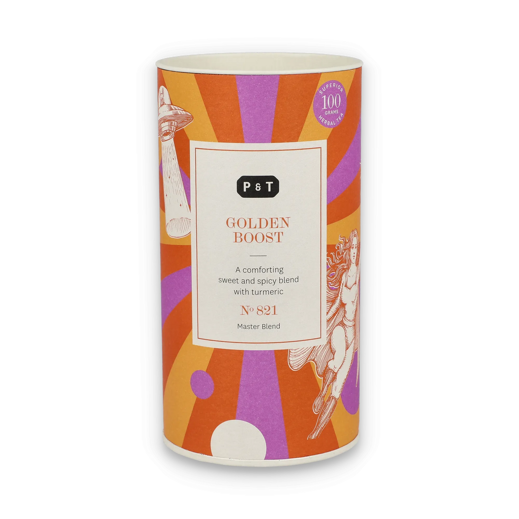 Golden Boost Caffeine-Free Spice Tea – Unique Recipe