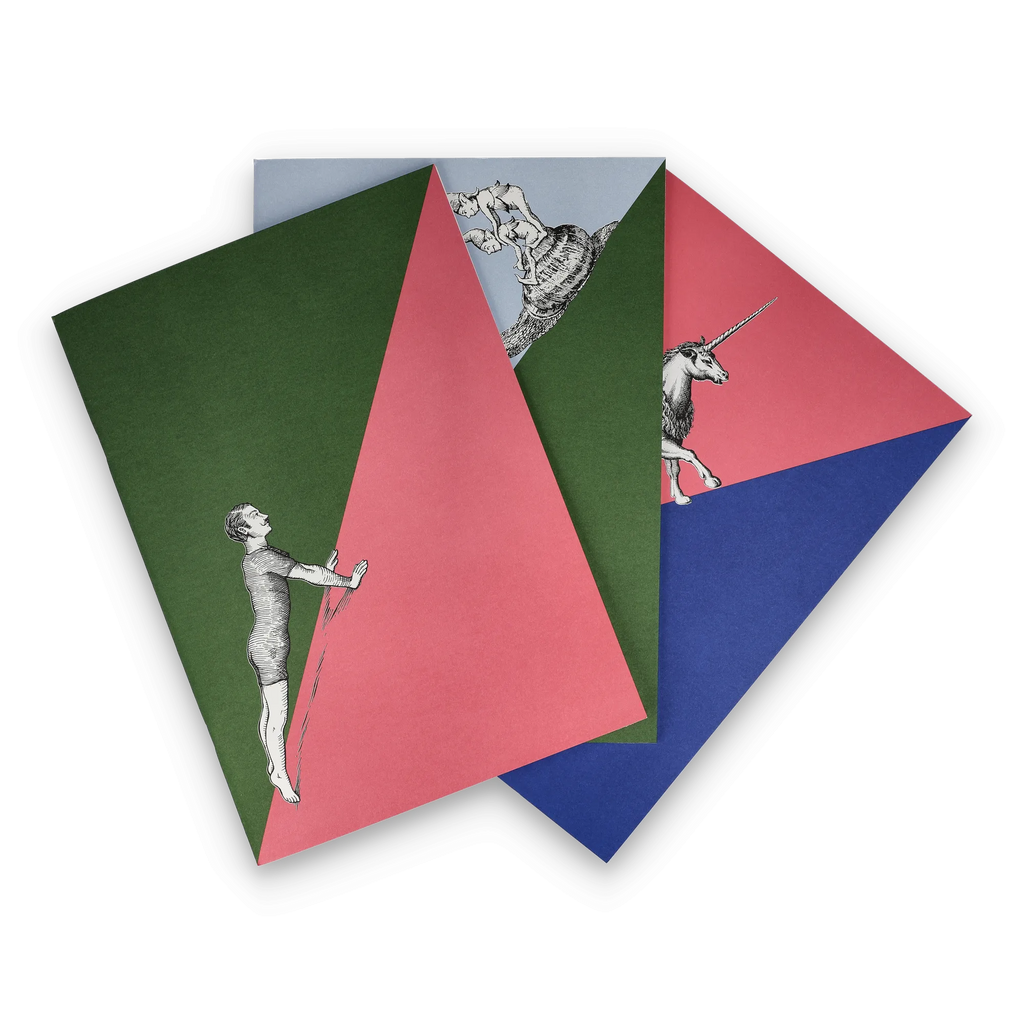 Notebooks A4 Masterblend Colorblocking Set of 3 | Notebook | Shop now