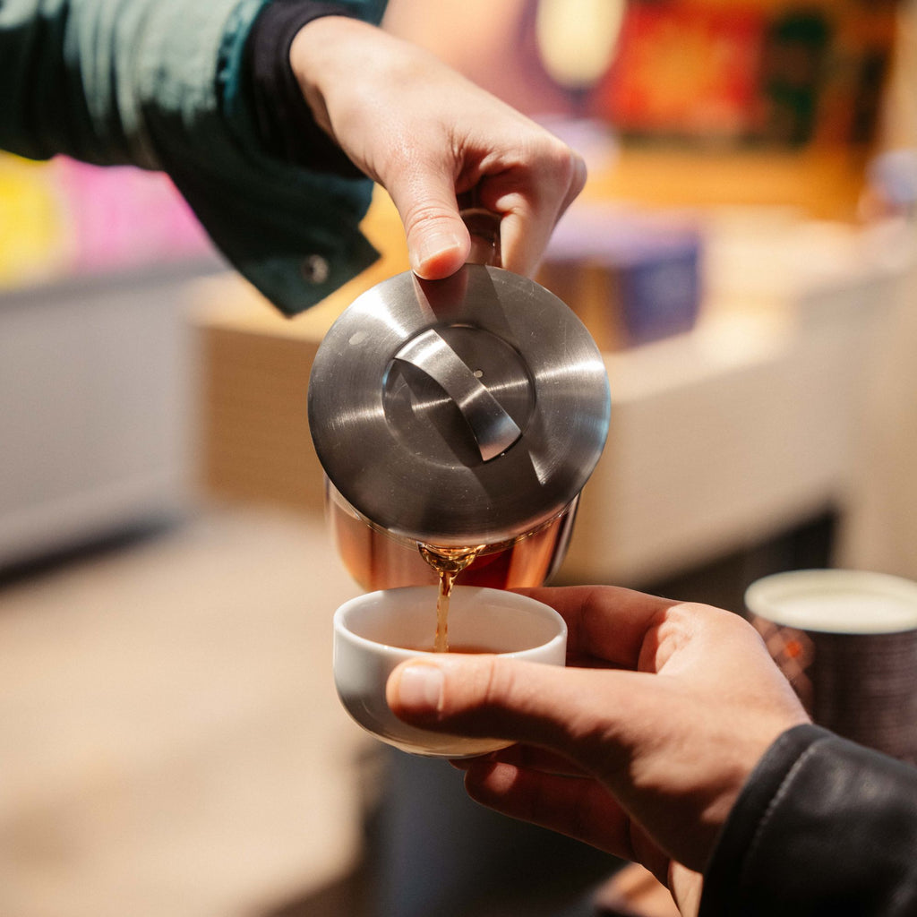 Tea Tasting in Munich Victuals Market